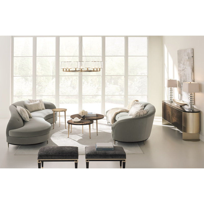 Caracole Classic A Whole Bunch Round Coffee Table | Perigold